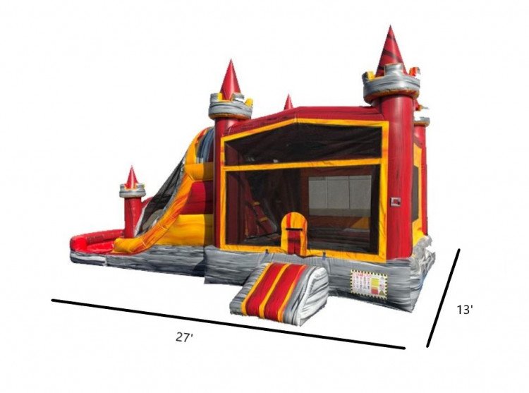 27FT RED HOT LAVA - Bouncing Around Williamsburg VA